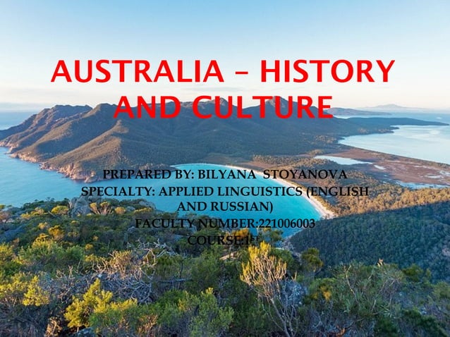 The amazing Australian history and culture | PPT