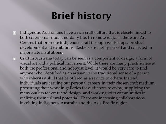 The amazing Australian history and culture | PPT