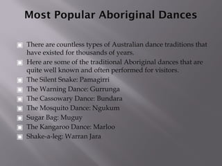 The amazing Australian history and culture | PPTX