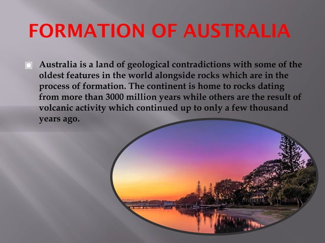 The amazing Australian history and culture | PPT