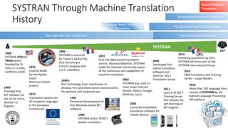 Deep Learning for Machine Translation, by Jean Senellart, SYSTRAN | PPTX