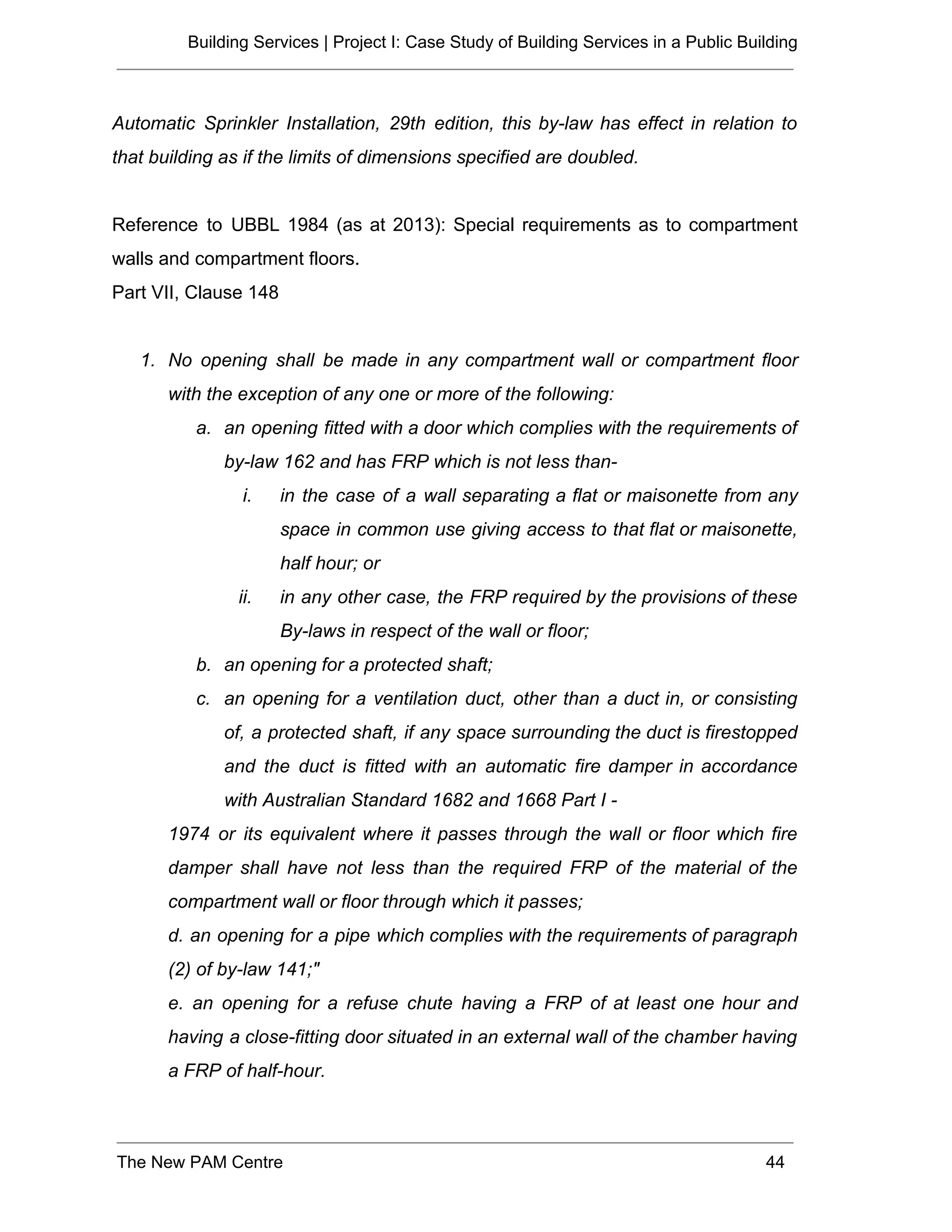 Building Services Case Study | PDF