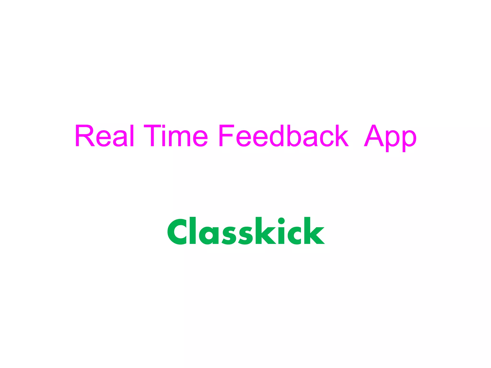 classkick | PPTX