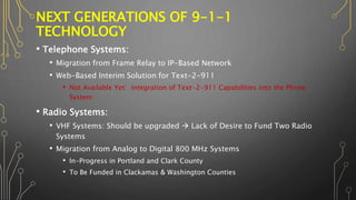 911 & Evolution of Technologies | PPT
