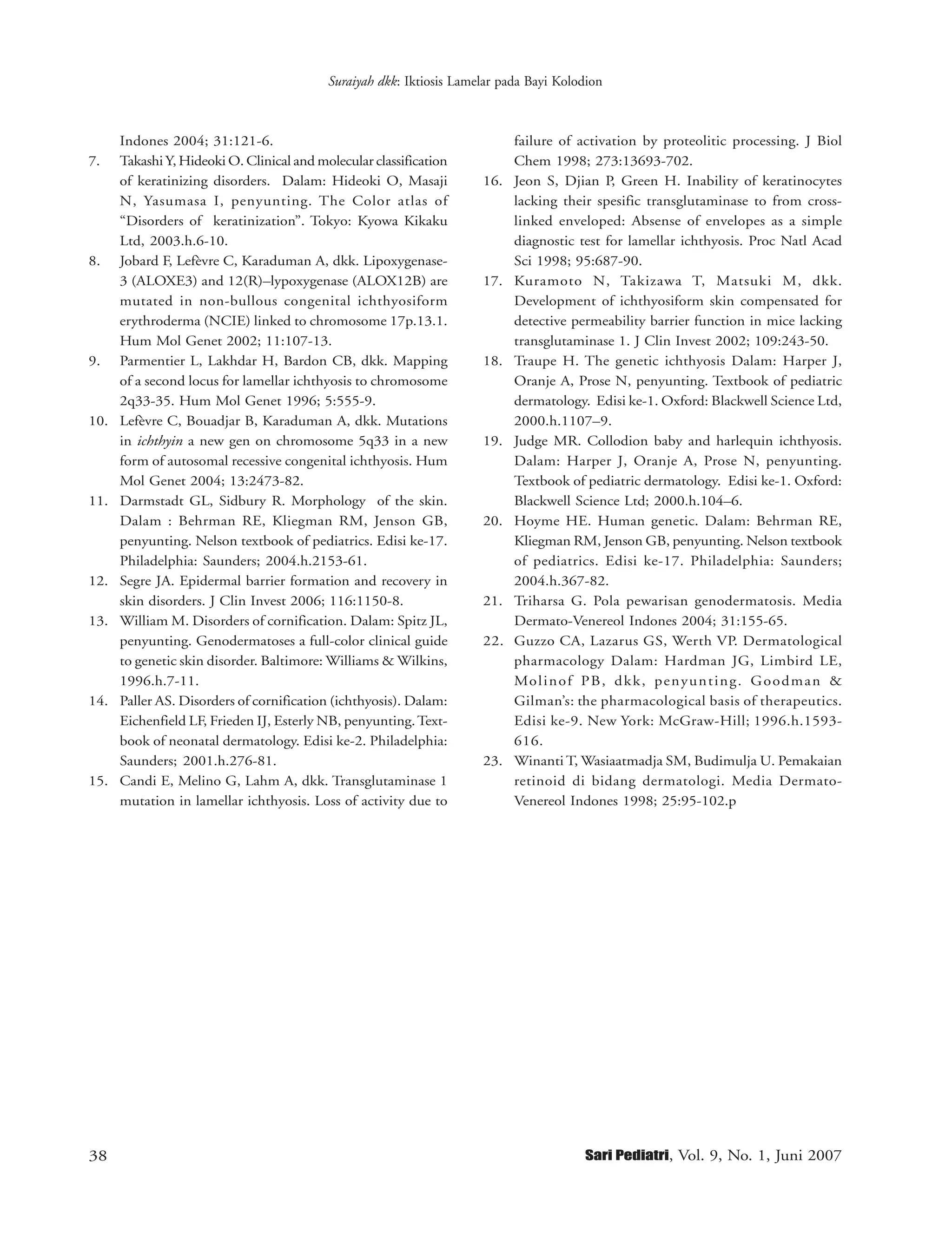 9 1-6 iktiosis lamelar dgn rwyt kolidion | PDF