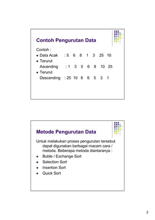 9 10 - sort-pengurutan-data | PDF