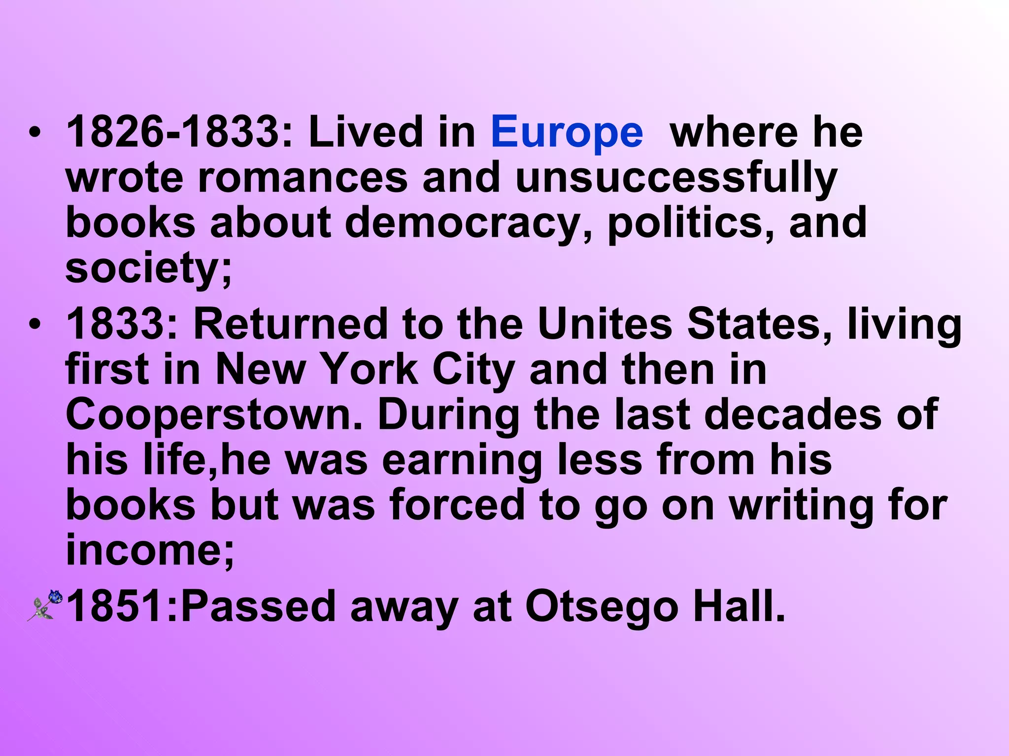 The Last of the Mohicans | PPT