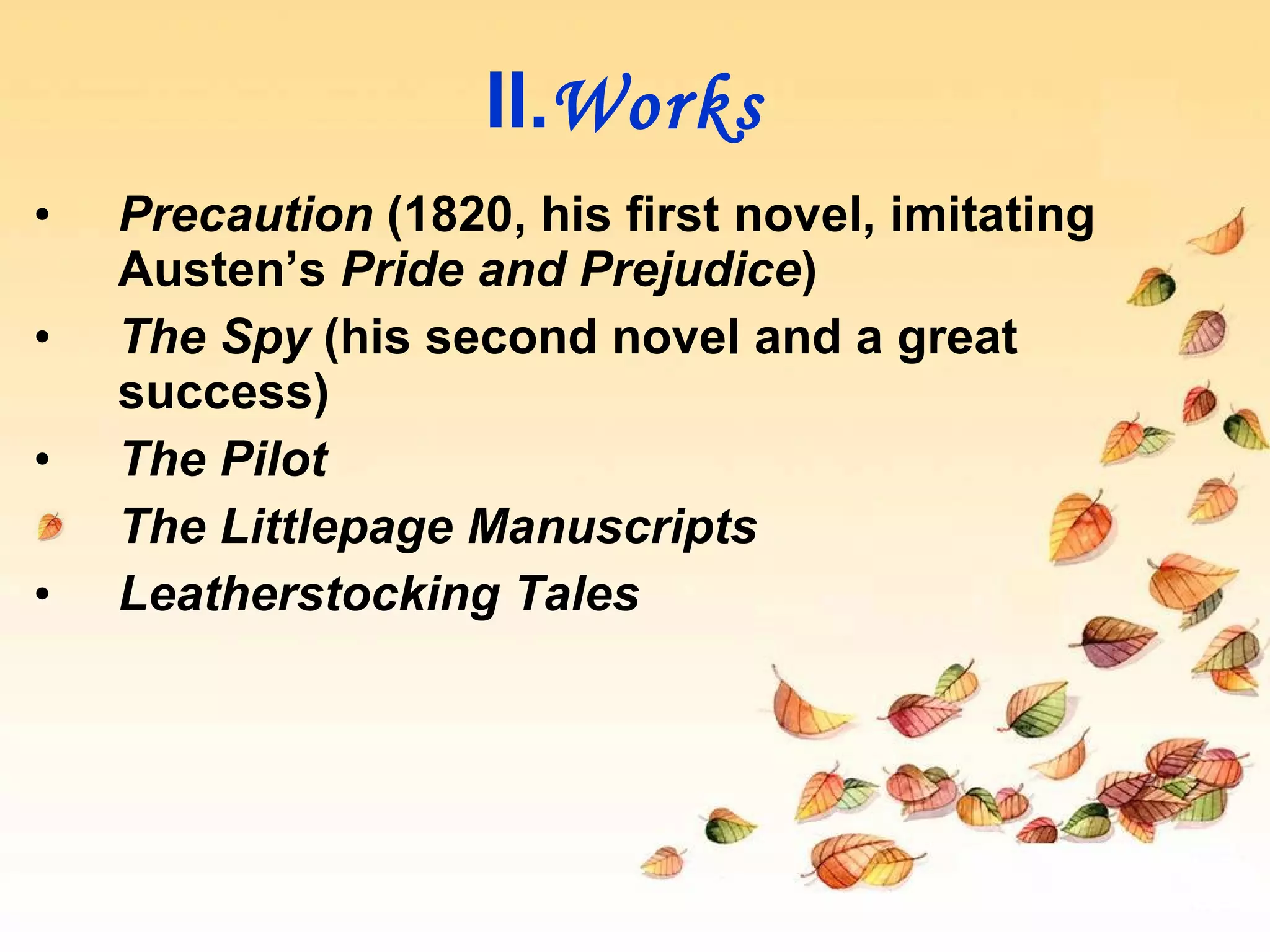 The Last of the Mohicans | PPT