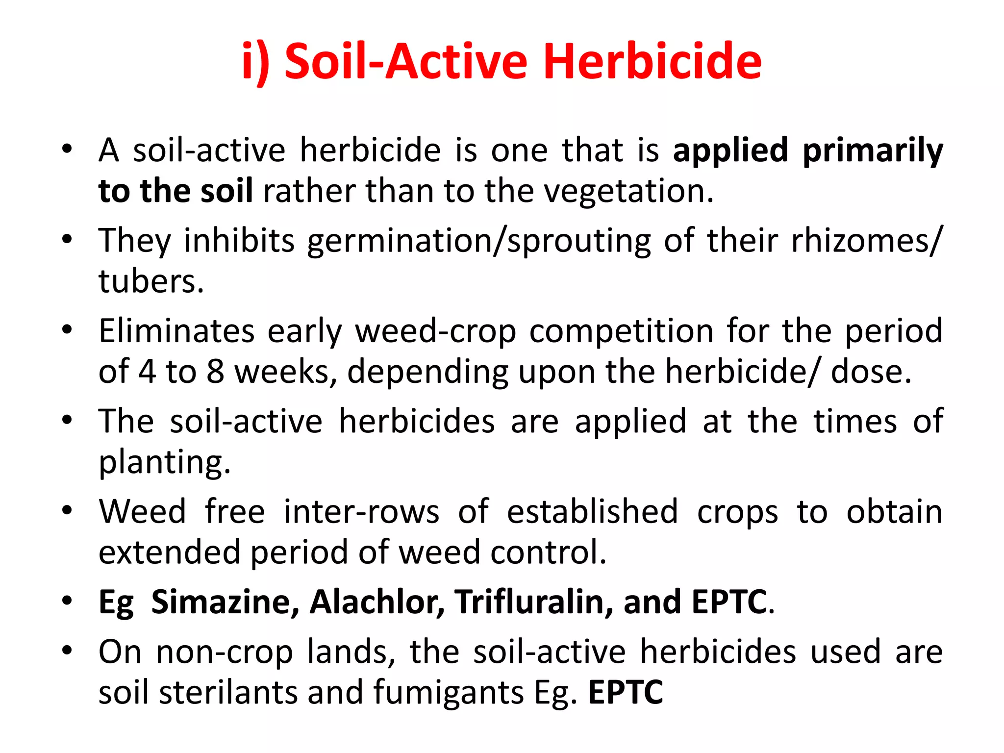 Herbicides – Definition – Advantages & Limitations of Herbicide usage in India – Nomenclature of ...