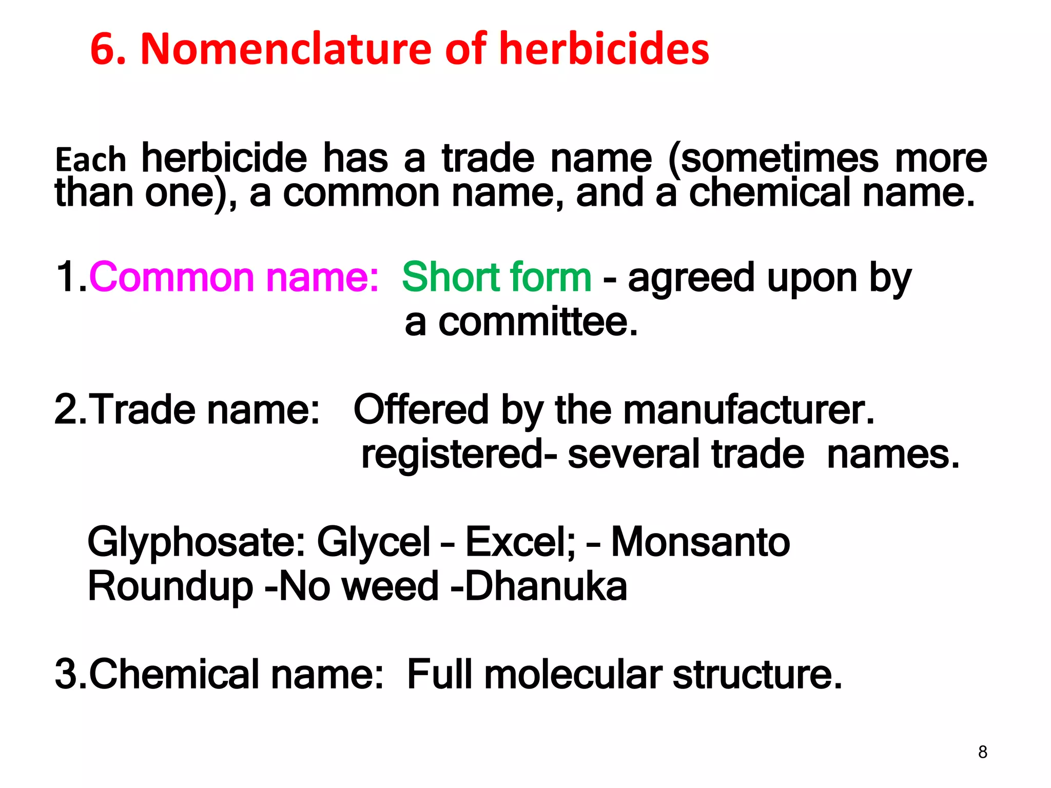 Herbicides – Definition – Advantages & Limitations of Herbicide usage ...