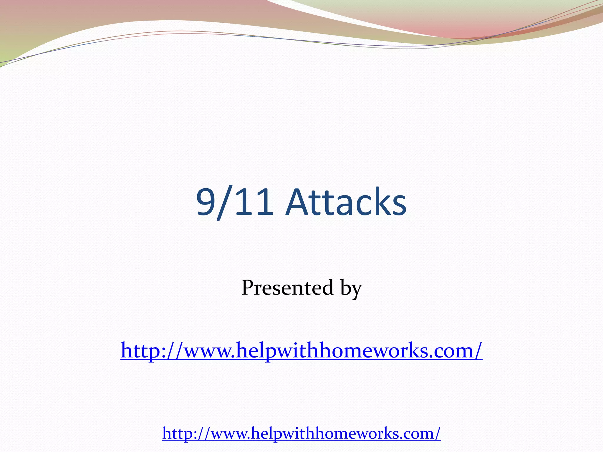 9 11 attacks | PPT