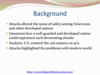 9 11 attacks | PPTX