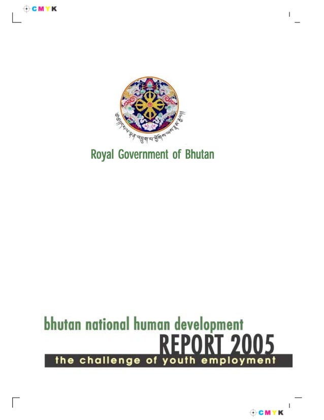 Bhutan Human Development Report: The Challenge of Youth Employment ...