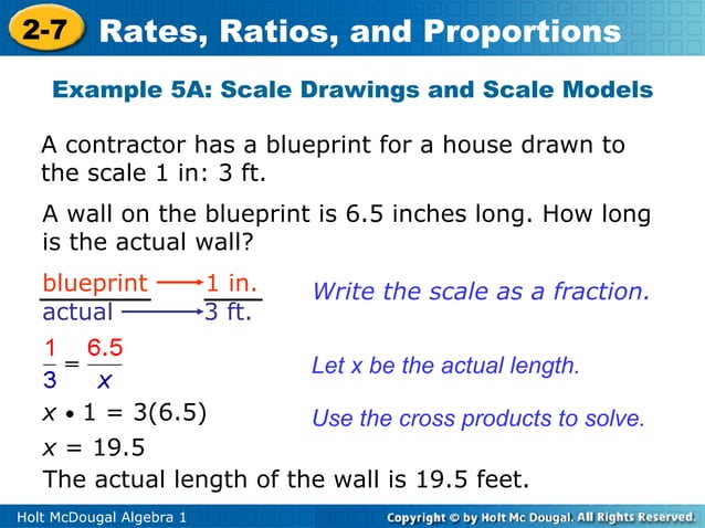 Algebra 1. 9.12 Lesson. Proportions | PPT