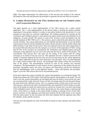 AN EFFECTIVE VERIFICATION AND VALIDATION STRATEGY FOR SAFETY-CRITICAL ...