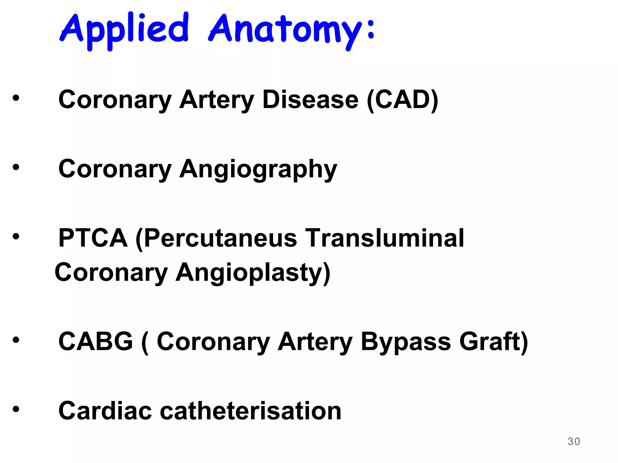 blood supply of heart | PPT