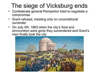 9. the siege of vicksburg | PPT