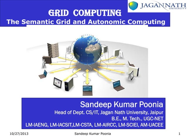 9. the semantic grid and autonomic grid | PPT