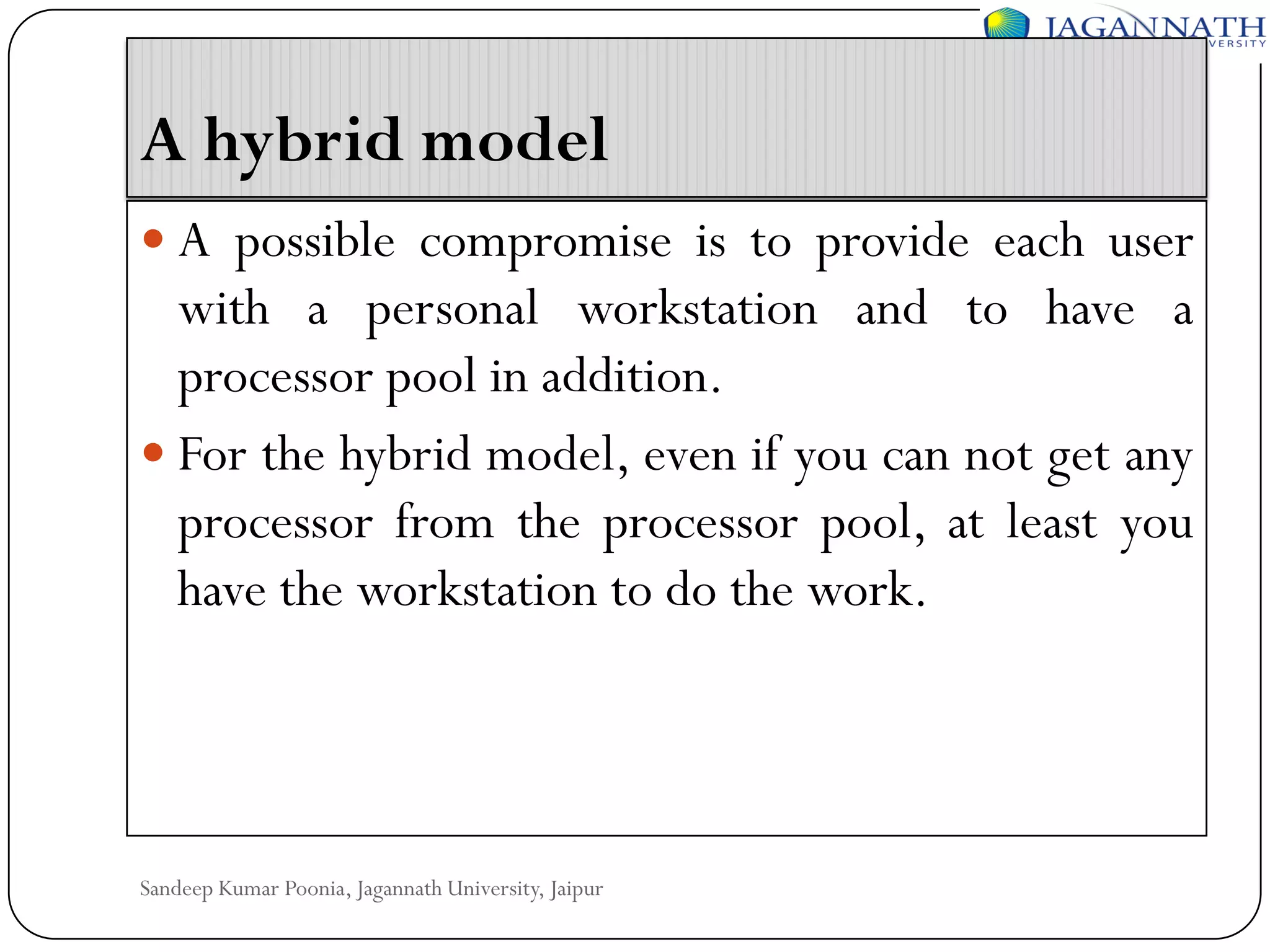 Processes and Processors in Distributed Systems | PDF