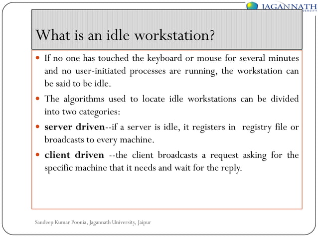 Processes and Processors in Distributed Systems | PPT