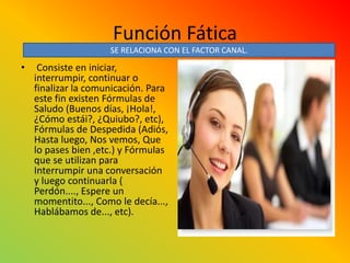 Funciones del Lenguaje | PPTX