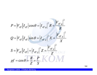 9. daya pada rangkaian rlc | PDF