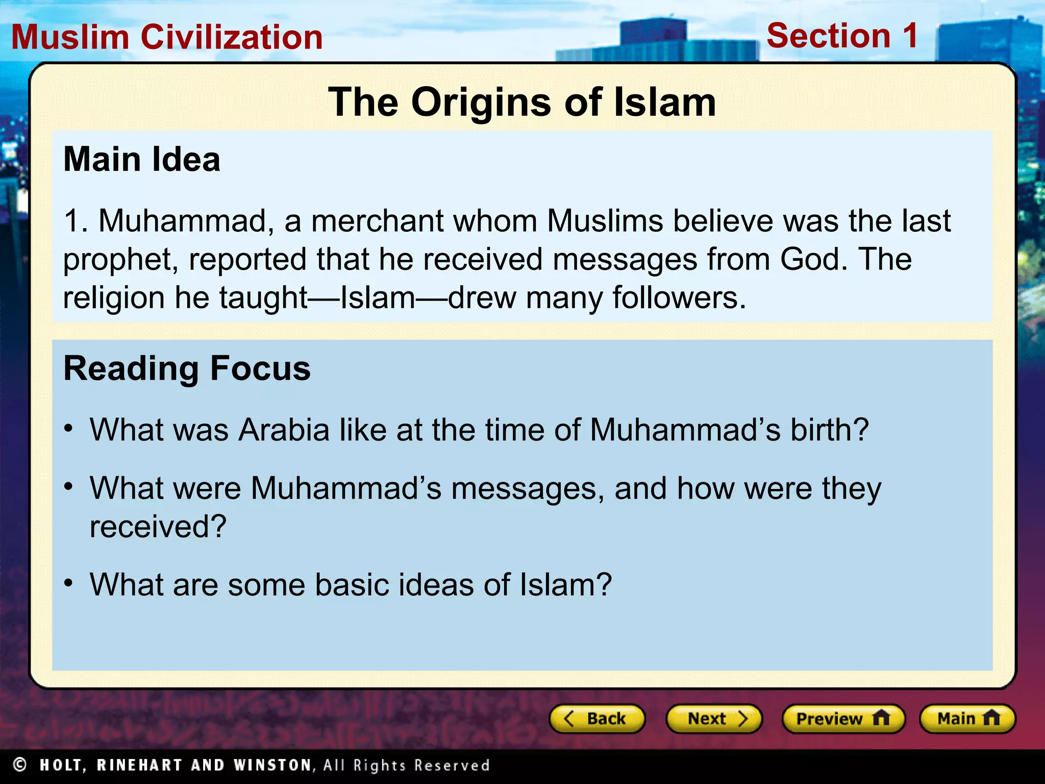 World History Ch. 9 Section 1 Notes | PPT