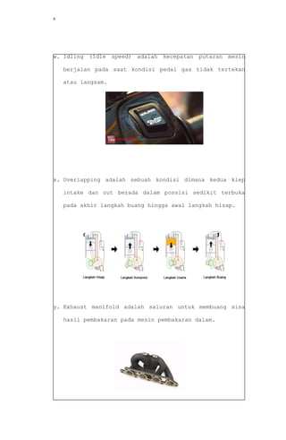 Soal dan jawaban No 9™ Tugas Pendahuluan Motor Bensin Teknik Mesin | PDF