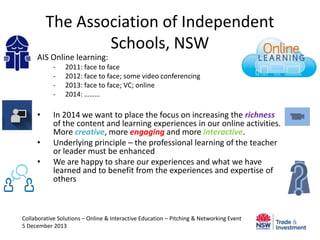 CS Education Event - Association of Independent Schools | PPTX