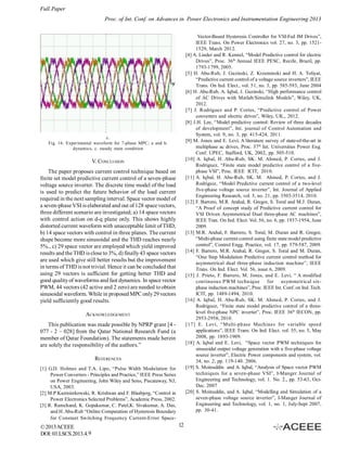 Model Predictive Current Control of a Seven-phase Voltage Source ...