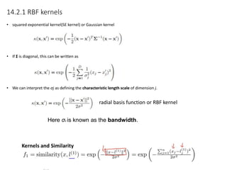 Murpy's Machine Learning:14. Kernel | PPT