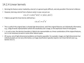 Murpy's Machine Learning:14. Kernel | PPT