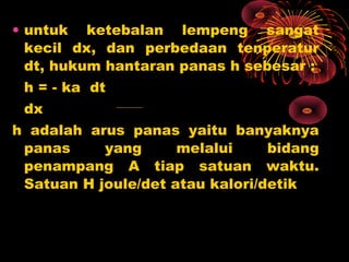 9. panas & perpindahan panas | PPT