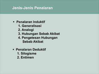9. penalaran dalam karangan | PPTX