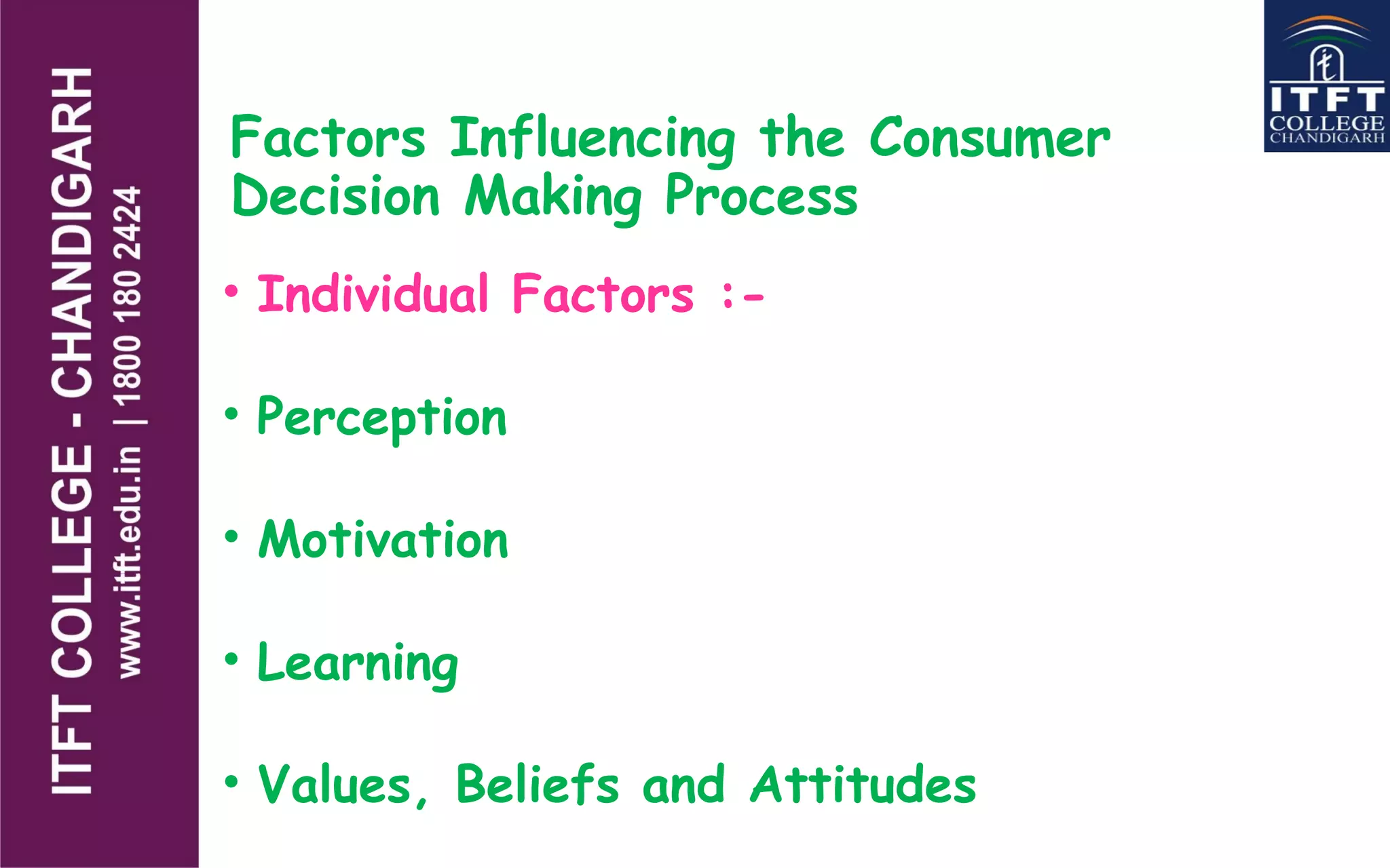 CONSUMER BUYING BEHAVIOR | PPT