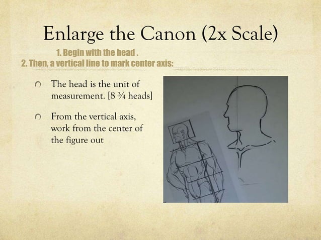 Introducing the Human Figure through Canon of Proportion | PPTX
