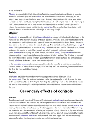MOTION IN AIRCRAFTS | PDF