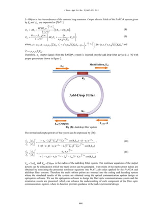 Ultra-short Multi Soliton Generation for Application in Long Distance Communication | PDF