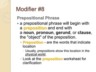 Modifiers | PPTX