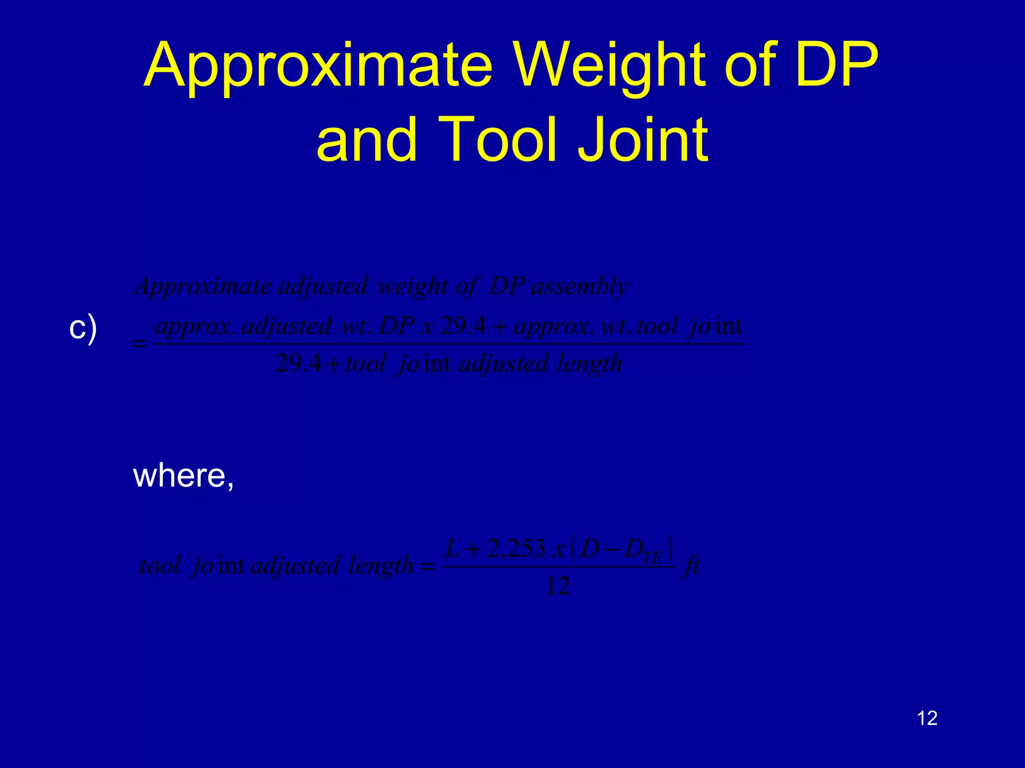 Drillstring & BHA Design | PPT