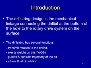 Drillstring & BHA Design | PPT