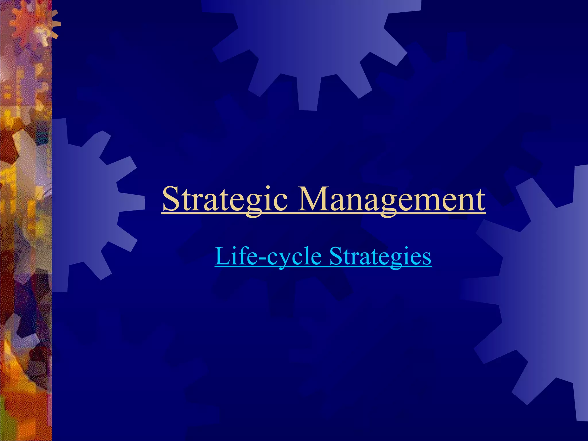 9. life cycle strategies | PPT