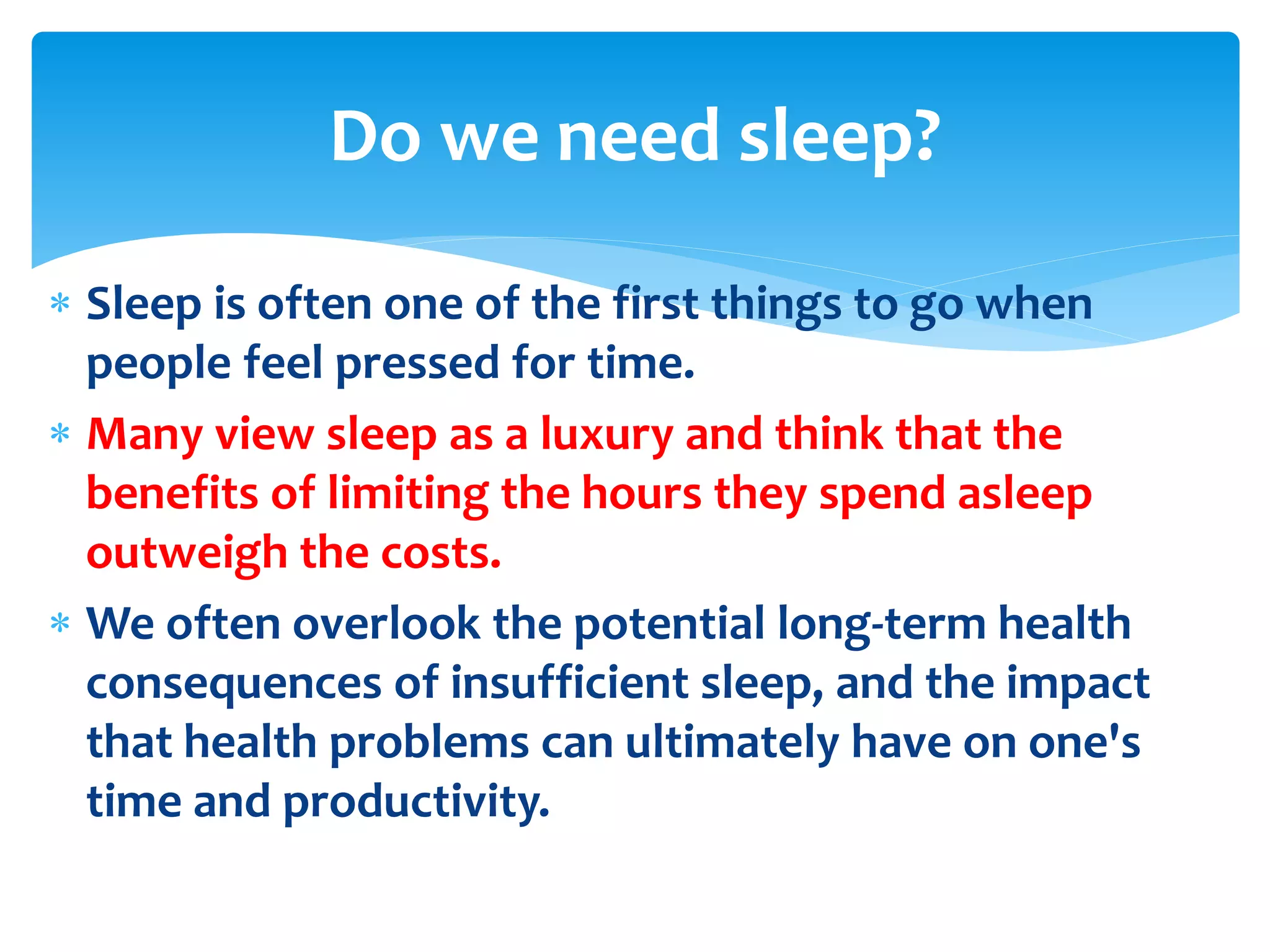 9. sleep and stay healthy | PPTX