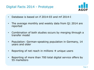 AGOF - Digital Facts | PPTX | Internet | Computing