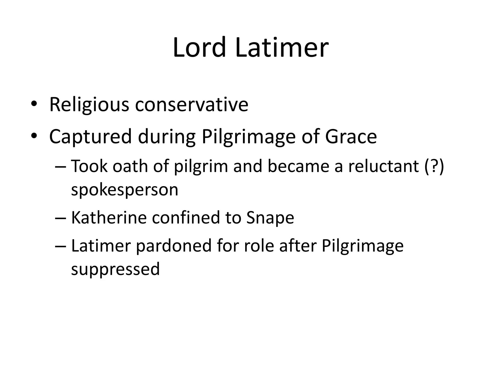 9. f2014 Last days of HenryVIII Katherine Parr | PPTX