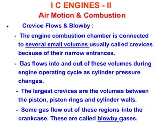 Air-Motion in Engine Cylinder | PDF