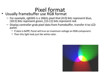 Basic Concept of Pixel and MPEG data structure (english) | PPT