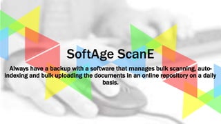 SoftAge ScanE | PPT