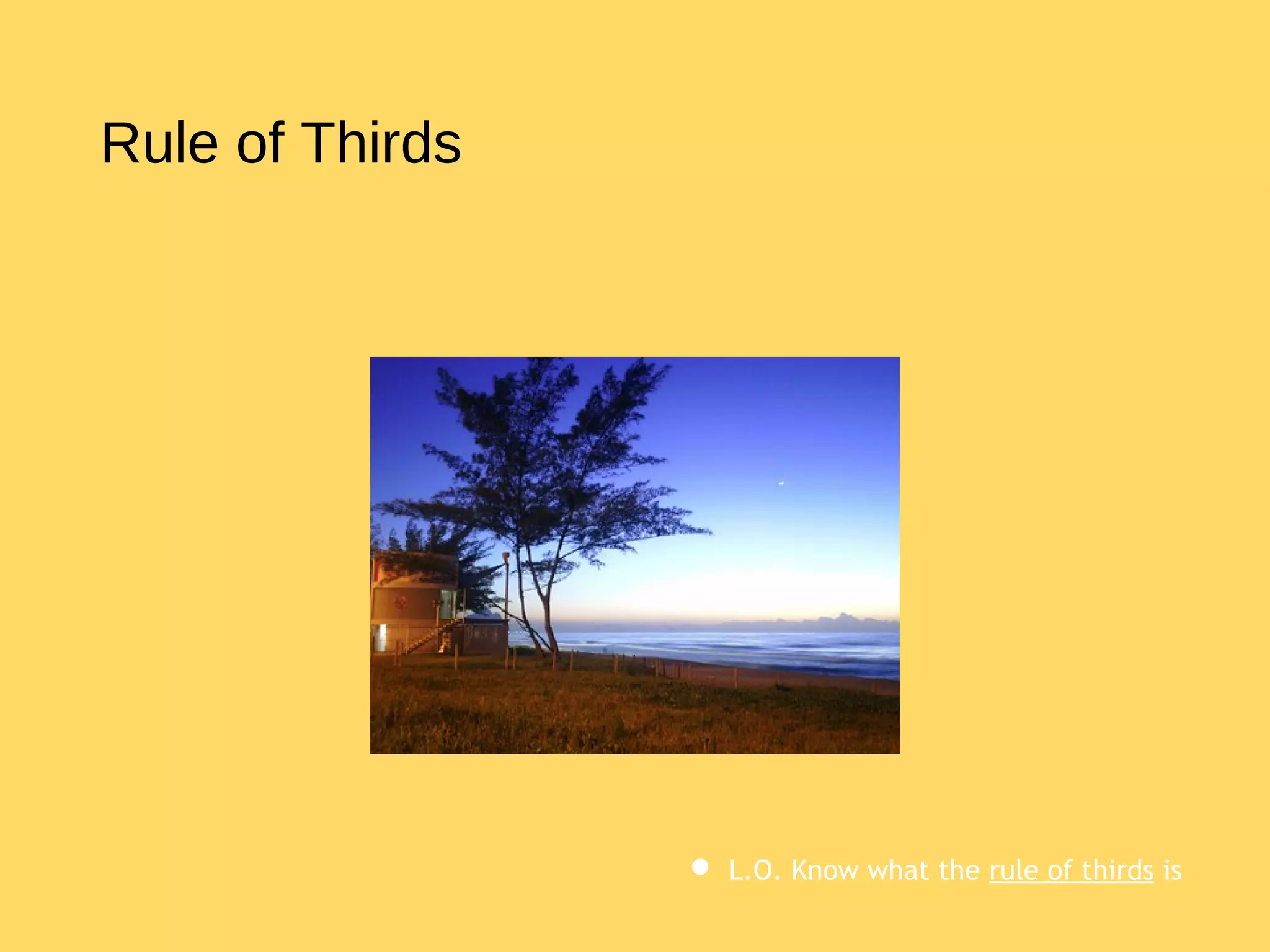 9. rule of thirds | PPT