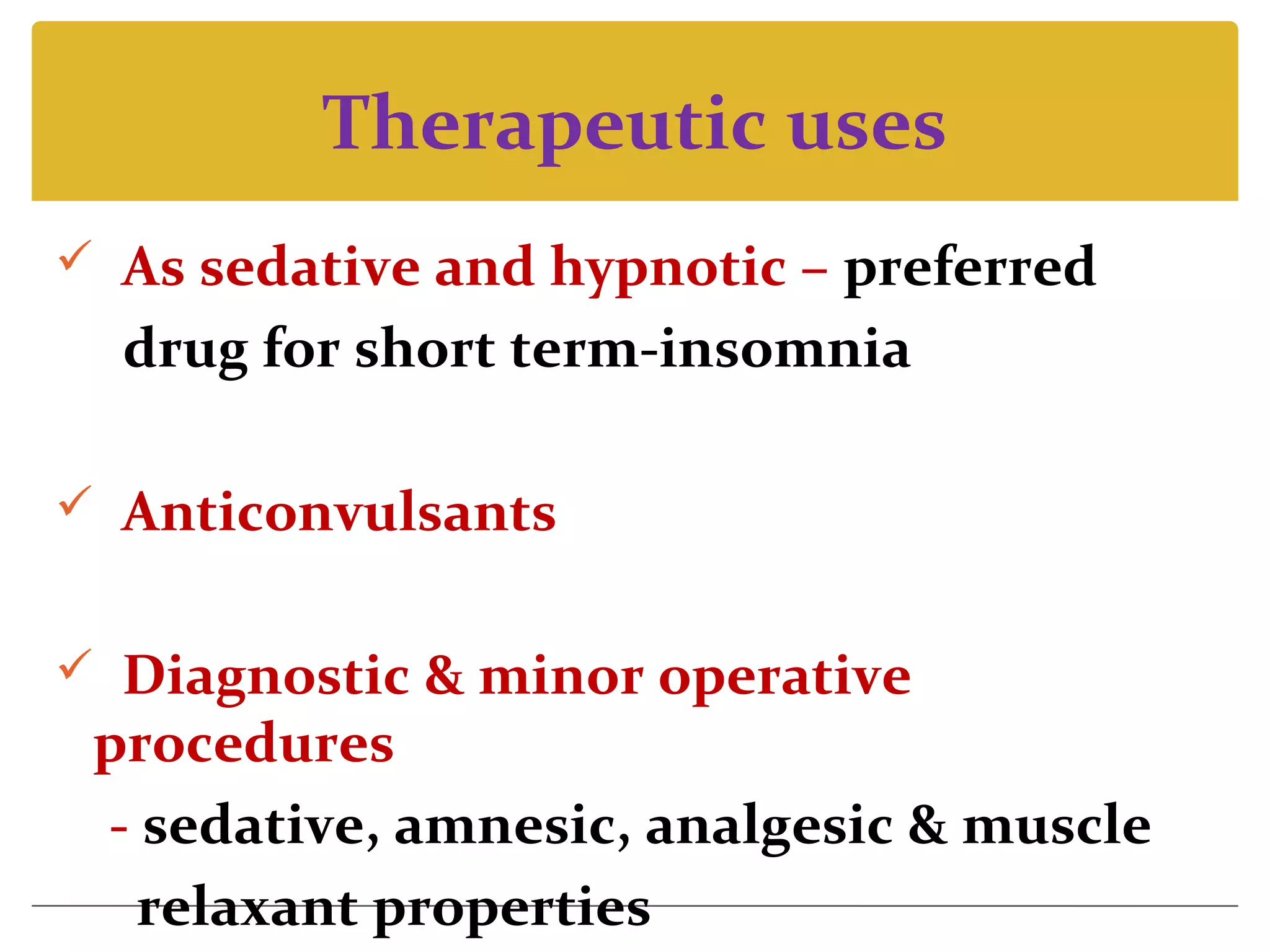 9. sedatives and hypnotics,psychopharmacology | PPT